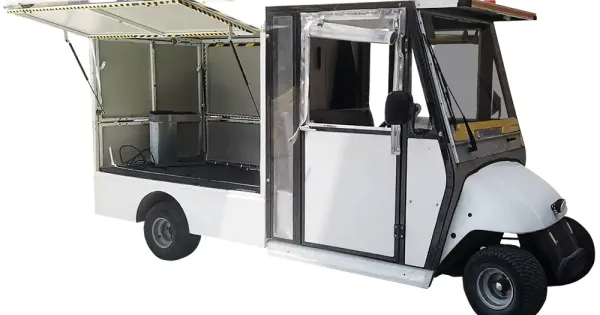 Electric 2 Seater Enclosed Golf Cart Dass BAGI-2KK